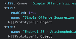 error: Collection invalid: /plugins/130 must have required property 'enabled' / must match a ...
