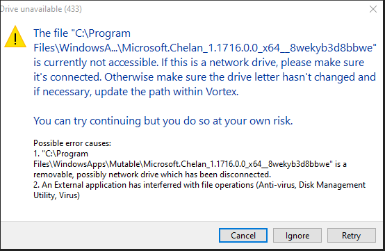 Bug Report Other Error Message On Startup · Issue 7140 · Nexus Modsvortex · Github 