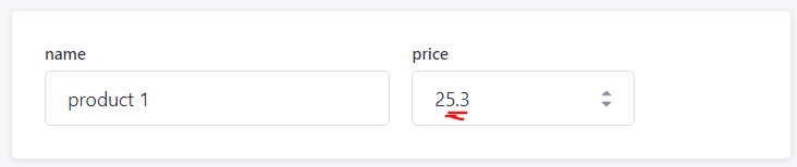 Number field with number format float - increase and decrease arrows not useable - decimal comma ...