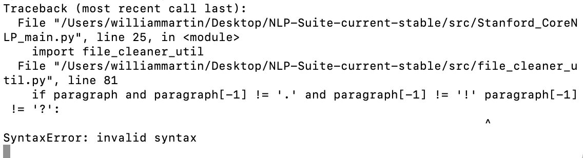 Bug Stanford Corenlp Gui Does Not Open In 171 Version · Issue 404 · Nlp Suitenlp Suite