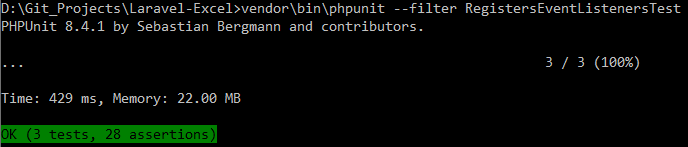 [QUESTION] PHPUnit File Path Configuration · Issue #2431 · SpartnerNL/Laravel-Excel · GitHub