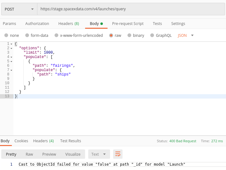 API v4 · Issue #296 · r-spacex/SpaceX-API · GitHub