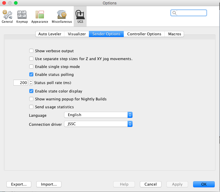 Add usage statistics · Issue #1049 · winder/Universal-G-Code-Sender · GitHub
