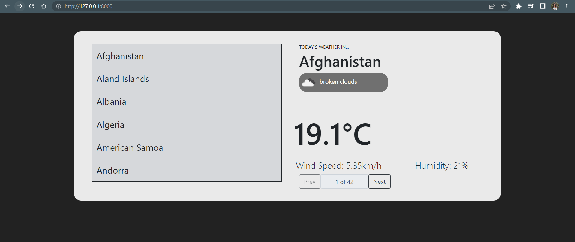 Github Barenshionhome Task App Django Weather App Using 5616