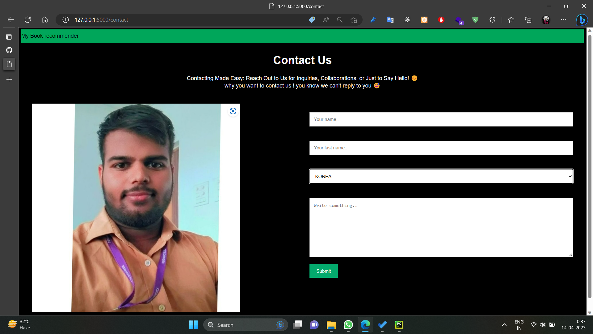 Github Manishthorat9 My Book Recommender