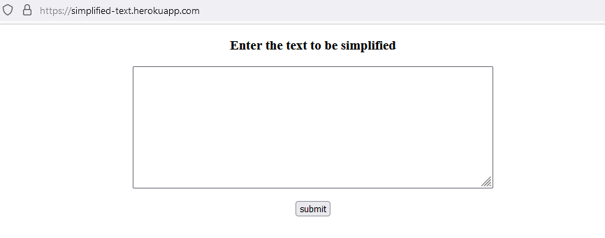 GitHub - anukriti-ranjan/simplify_text: Generate simplified version of any text