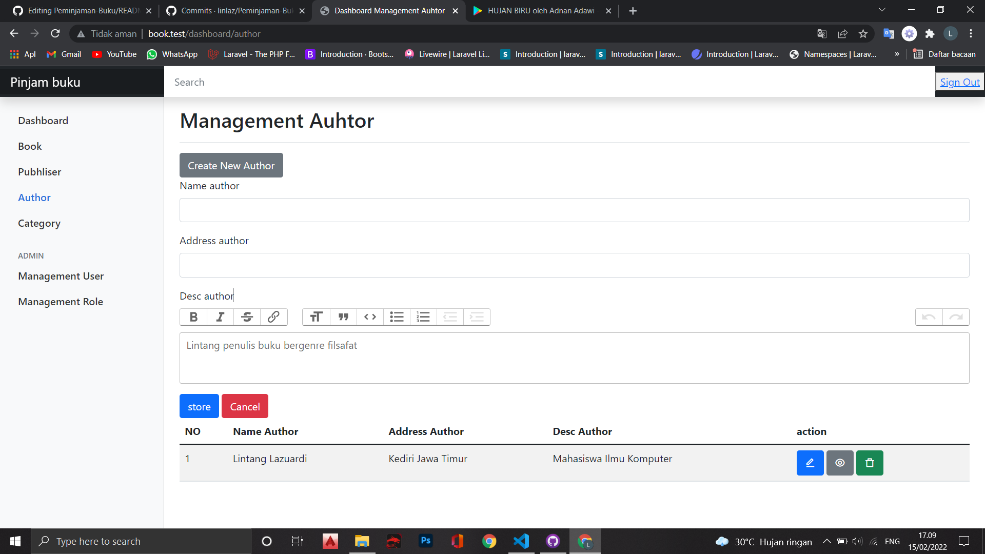 GitHub - linlaz/Peminjaman-Buku: web app peminjaman buku Laravel