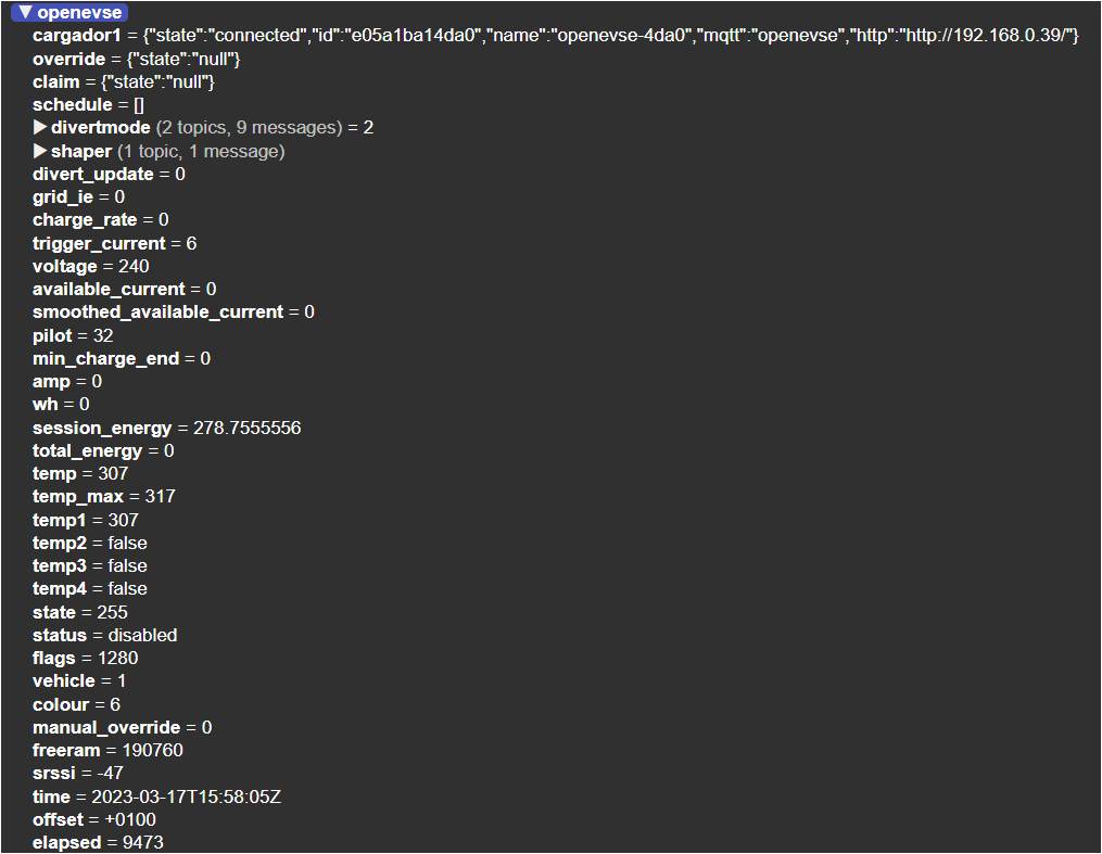 OpenEVSE don't work in HA error - 'utf-8' codec can't decode byte 0xff in position 160: invalid ...