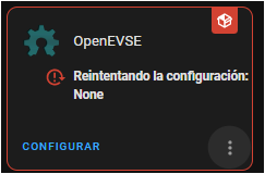 OpenEVSE don't work in HA error - 'utf-8' codec can't decode byte 0xff in position 160: invalid ...
