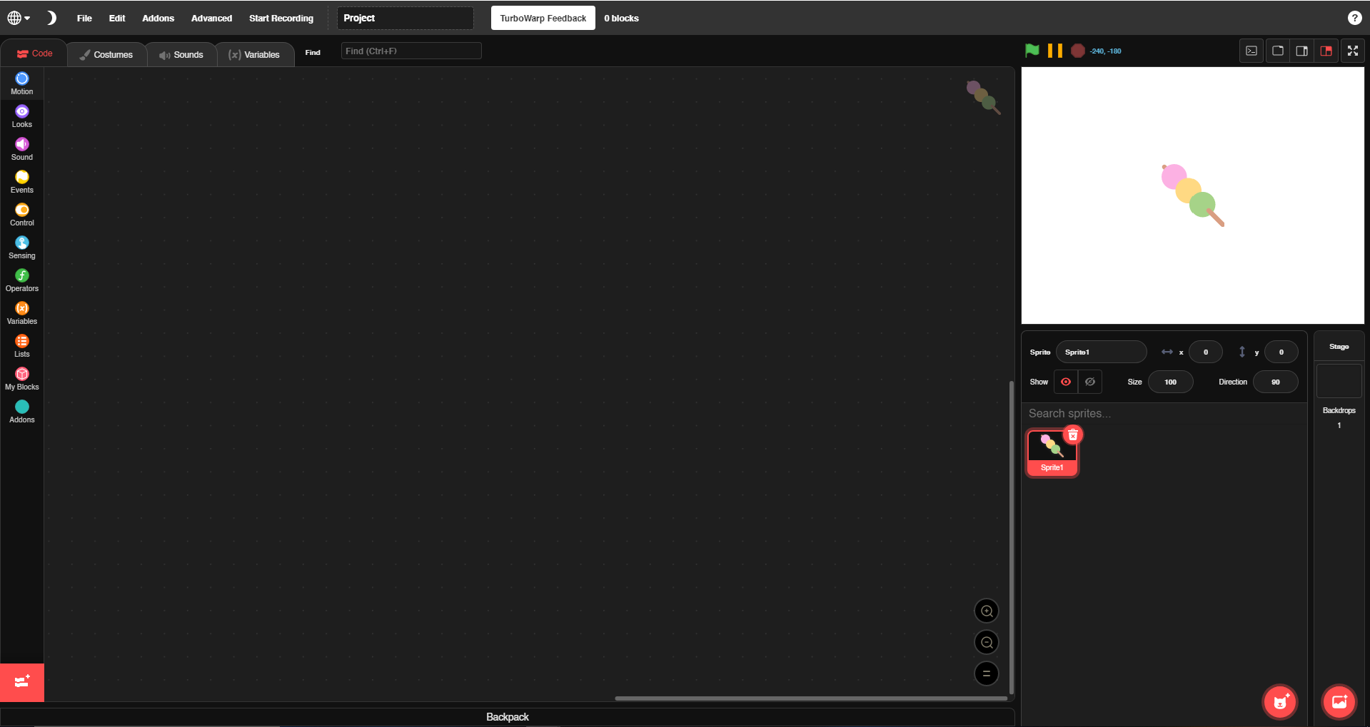 The Editor suddenly got a Smaller Resolution · Issue #467 · TurboWarp/desktop · GitHub
