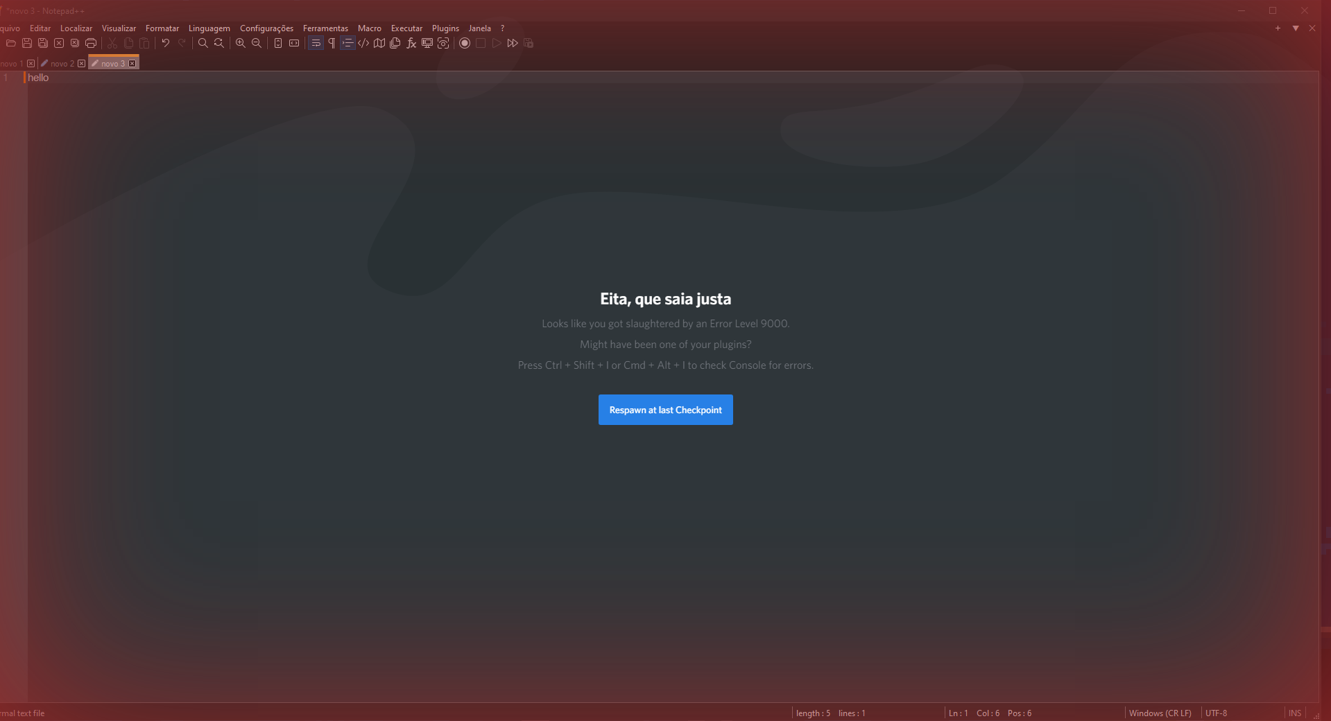[Bug] Entirely Transparent Crash Screen · Issue #1458 · BetterDiscord/BetterDiscord · GitHub