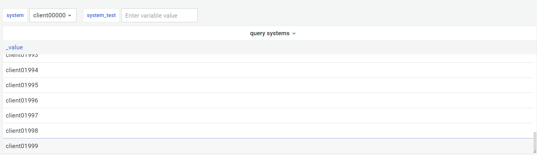 Variable: Return more than 1000 results · Issue #59959 · grafana/grafana · GitHub