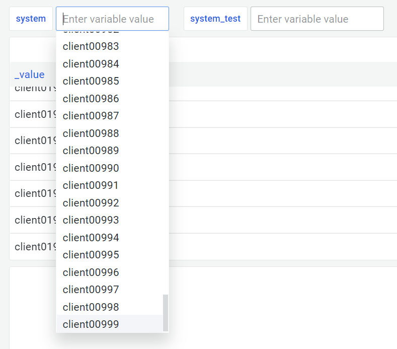 Variable: Return more than 1000 results · Issue #59959 · grafana/grafana · GitHub