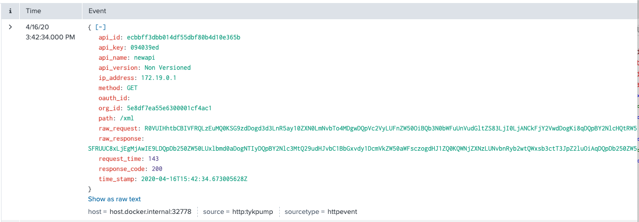 Tt 2855 Splunk Not Recieving Custom Tags · Issue 243 · Tyktechnologies Tyk Pump · Github
