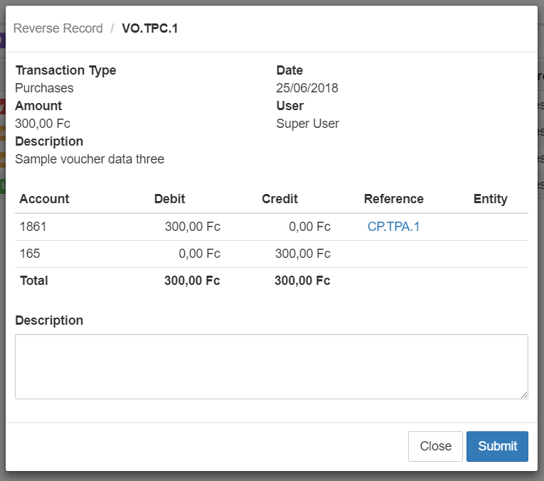 (feature request) Reverse Voucher Record · Issue #1204 · Third-Culture-Software/bhima · GitHub