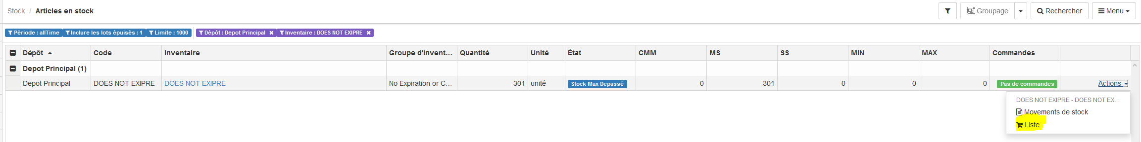 Improve French Translation of Articles in Stock link to the Inventory · Issue #4706 · Third ...