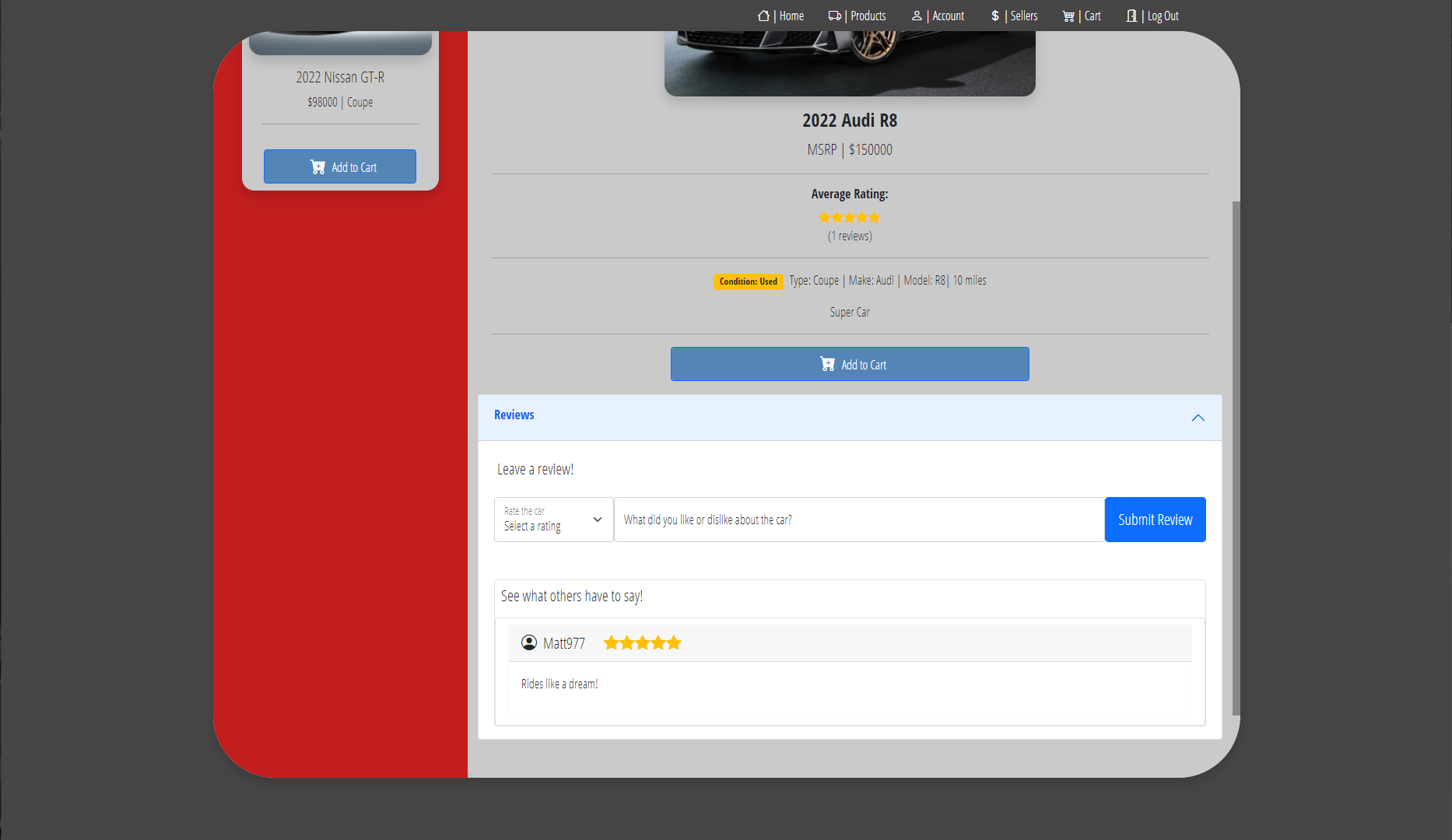 GitHub - nhawks/car-ecommerce-frontend