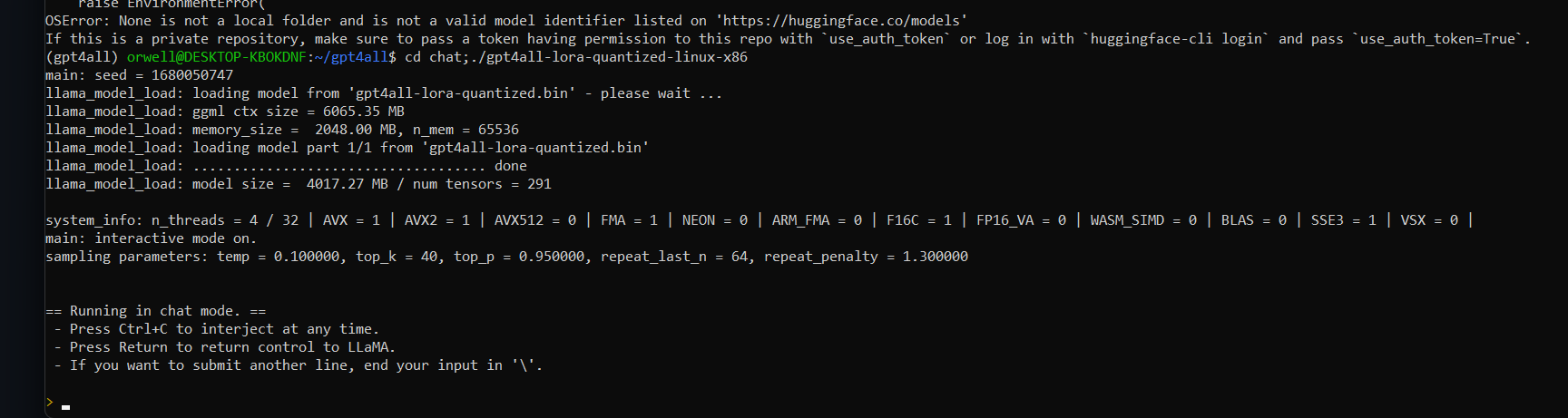 Couple Of Different Errors · Issue 10 · Nomic Aigpt4all · Github