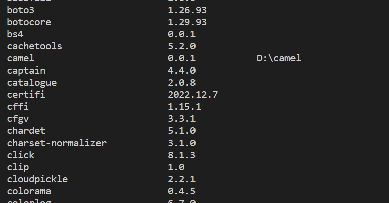 Code examples appear broken? · Issue #65 · camel-ai/camel · GitHub