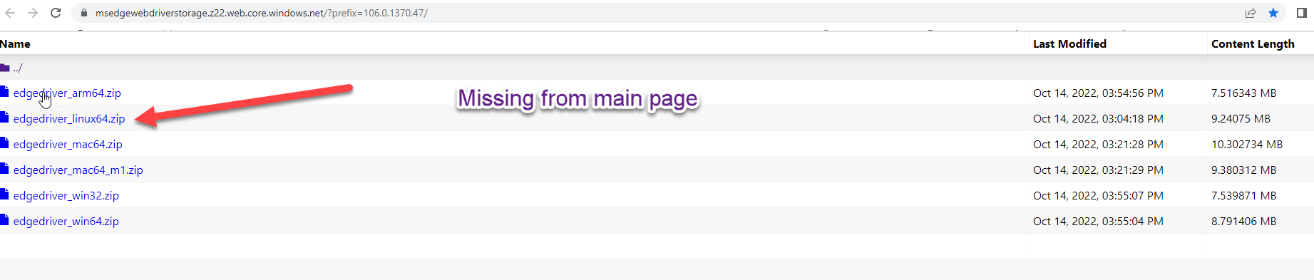 Linux edge driver link not on main page. · Issue #2261 · MicrosoftDocs/edge-developer · GitHub