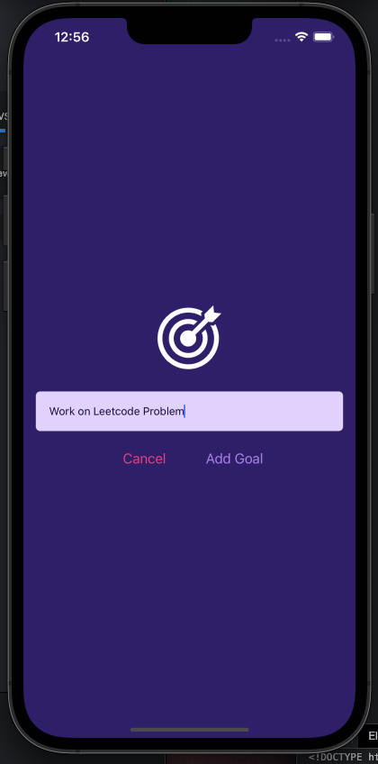 GitHub - fmills89/mobile-goal: An iOS & Android goal tracker ...