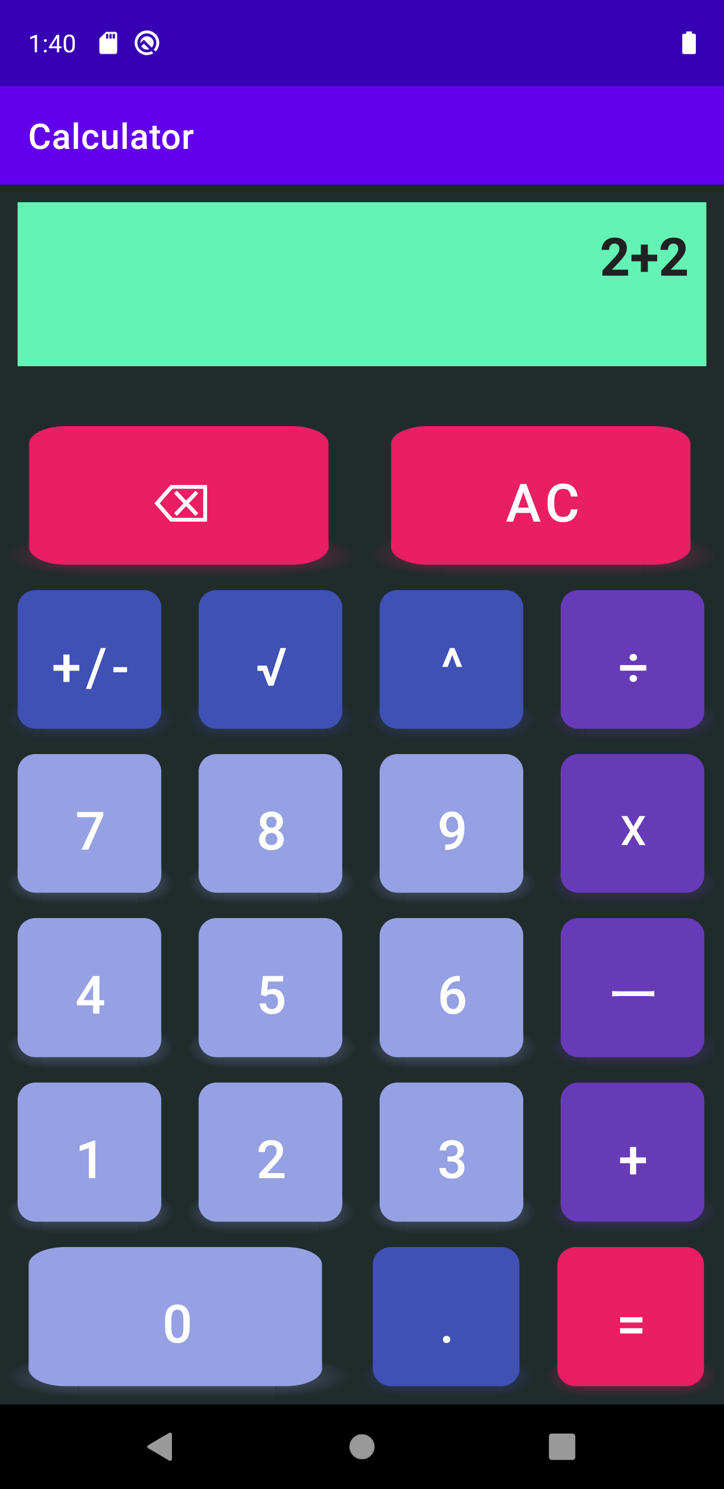 GitHub - ColePriser/Calculator: A Simple Calculator with an aesthetic ...