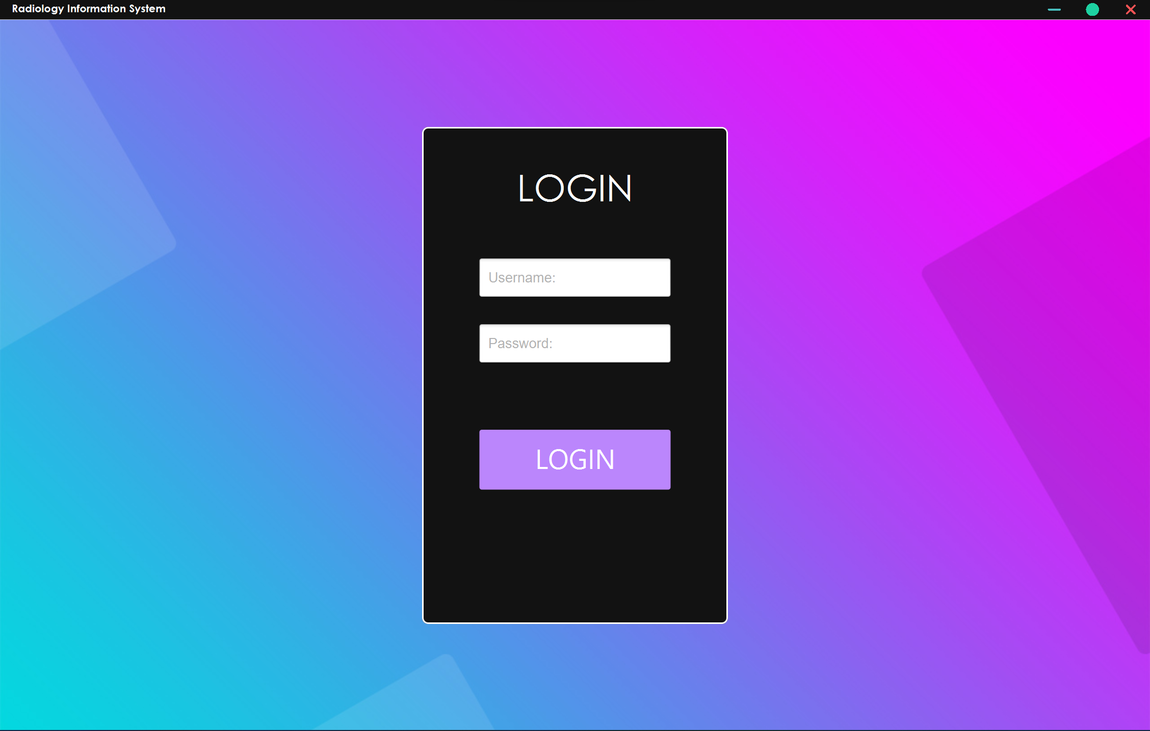 GitHub - JMisley/RadiologyInformationSystem