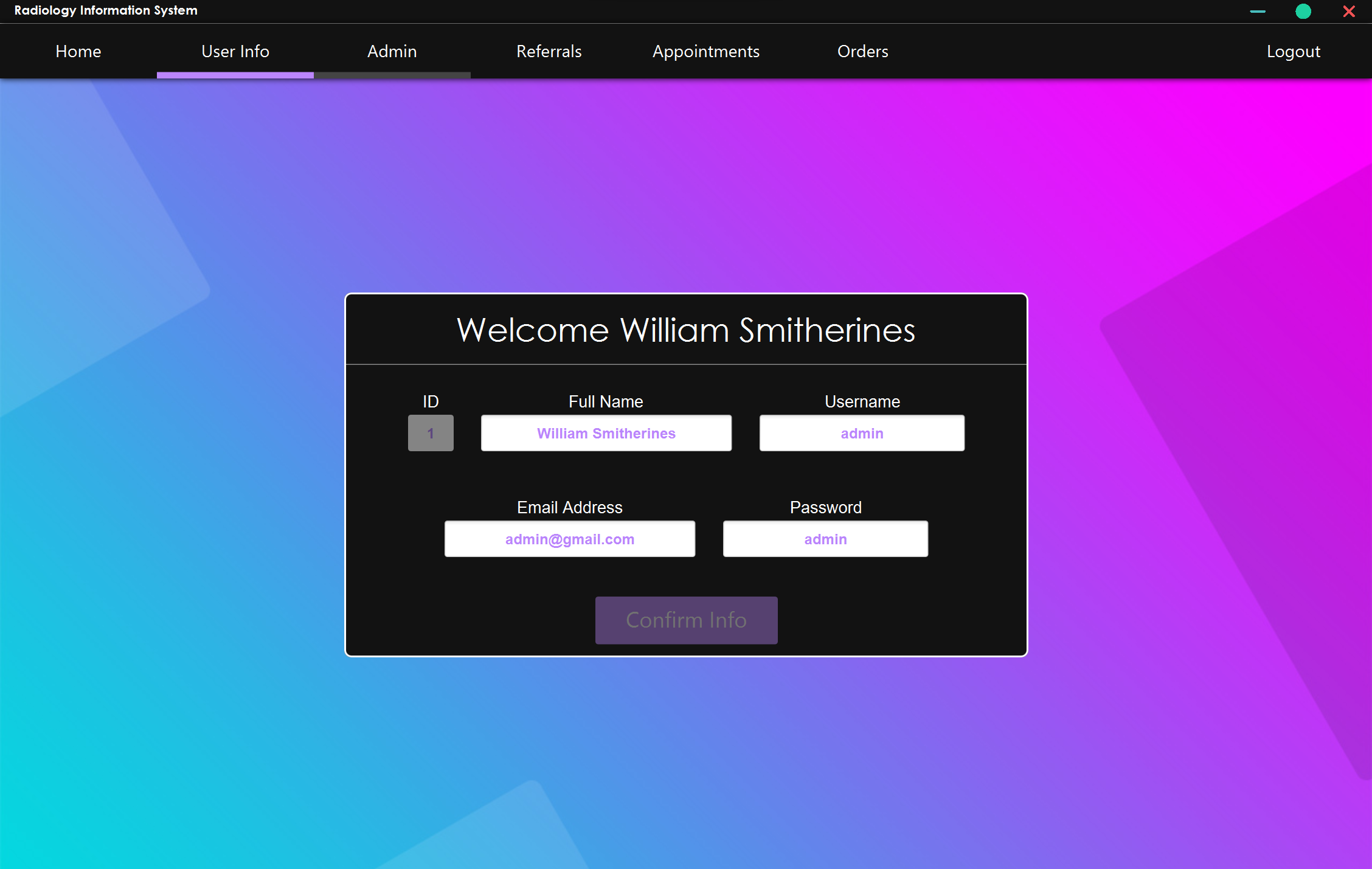 GitHub - JMisley/RadiologyInformationSystem