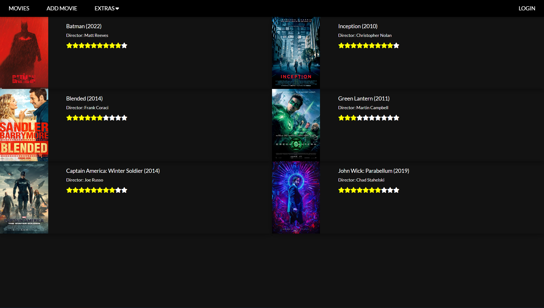GitHub - JMisley/MovieDatabase