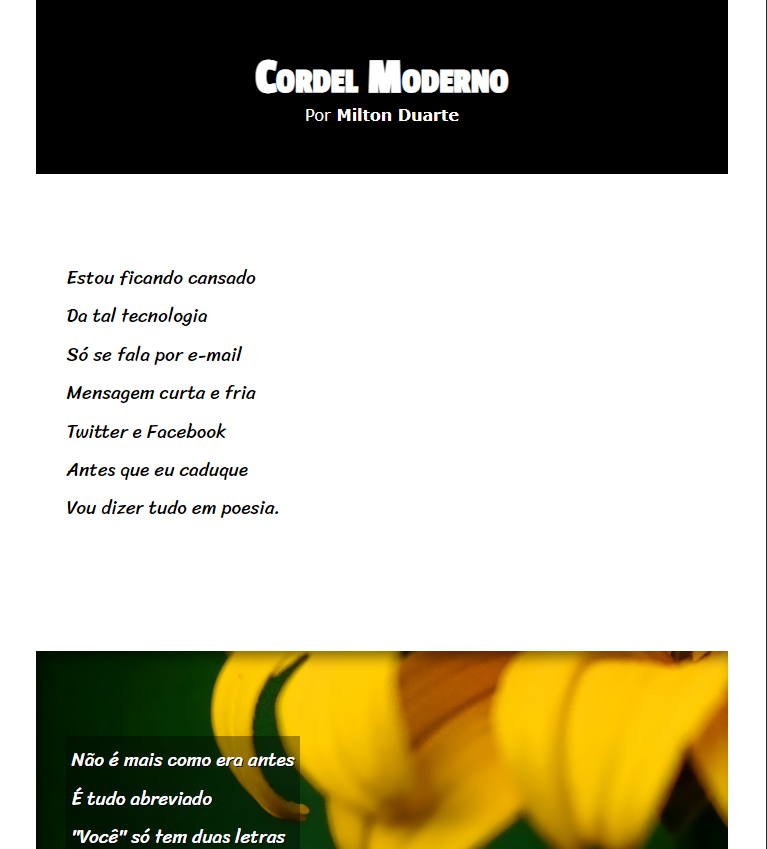 GitHub - guuiloeblein/Cordel: Site bem simples com foco no efeito paralex que é bem interessante ...
