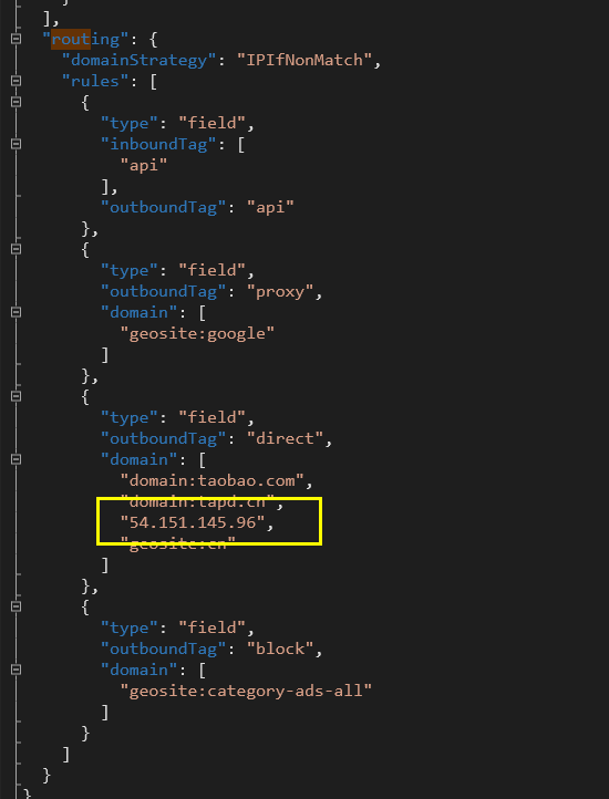 路由设置中，设置直连的IP无效。 · Issue #1640 · 2dust/v2rayN · GitHub