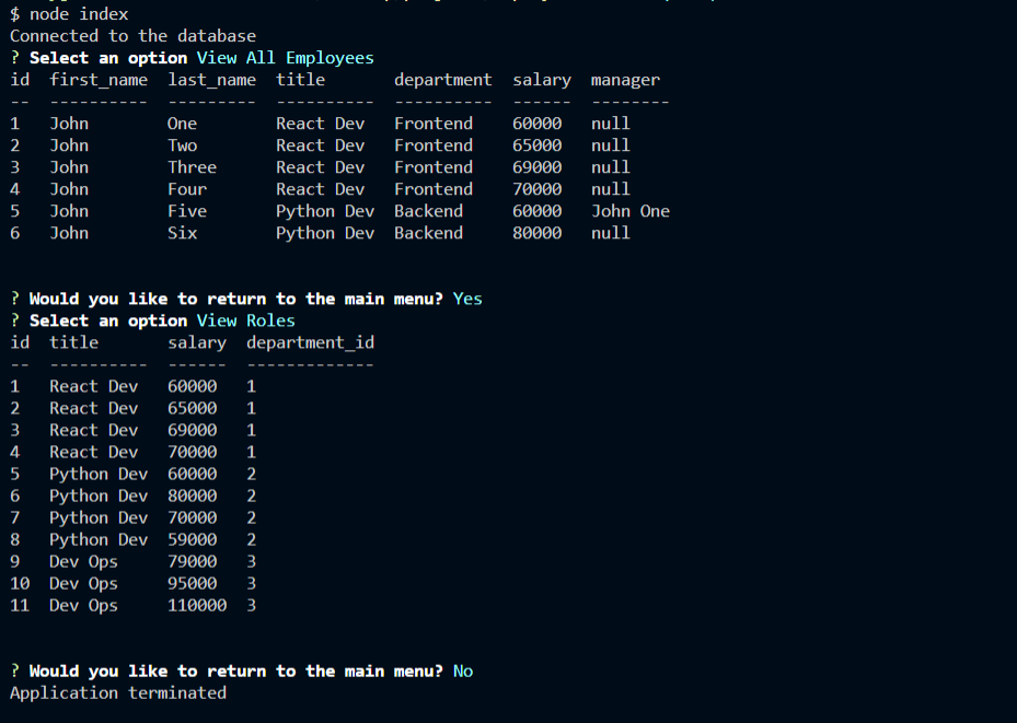 GitHub - xdatalinq/employee-tracker