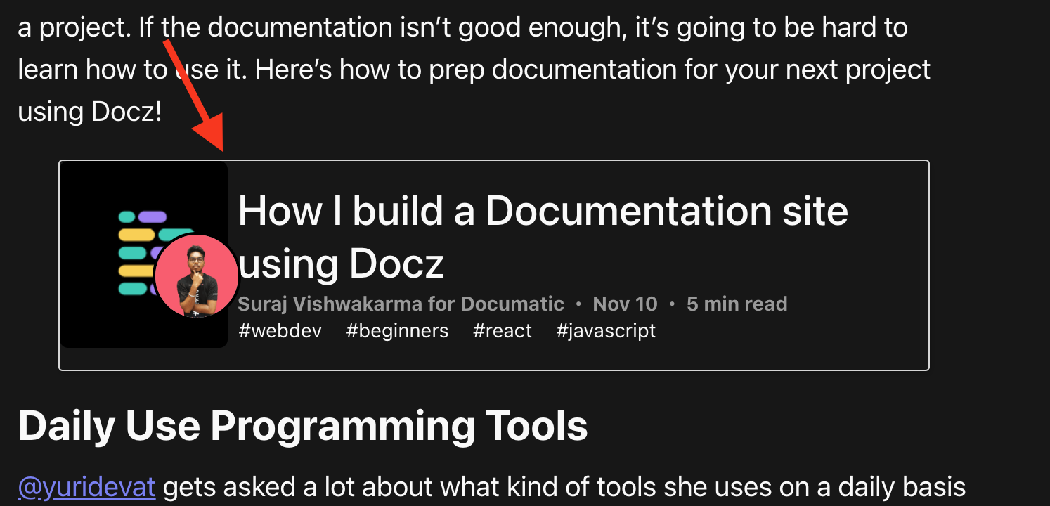 Adjust space between the author + org logo and post title in embeds · Issue #18734 · forem/forem ...