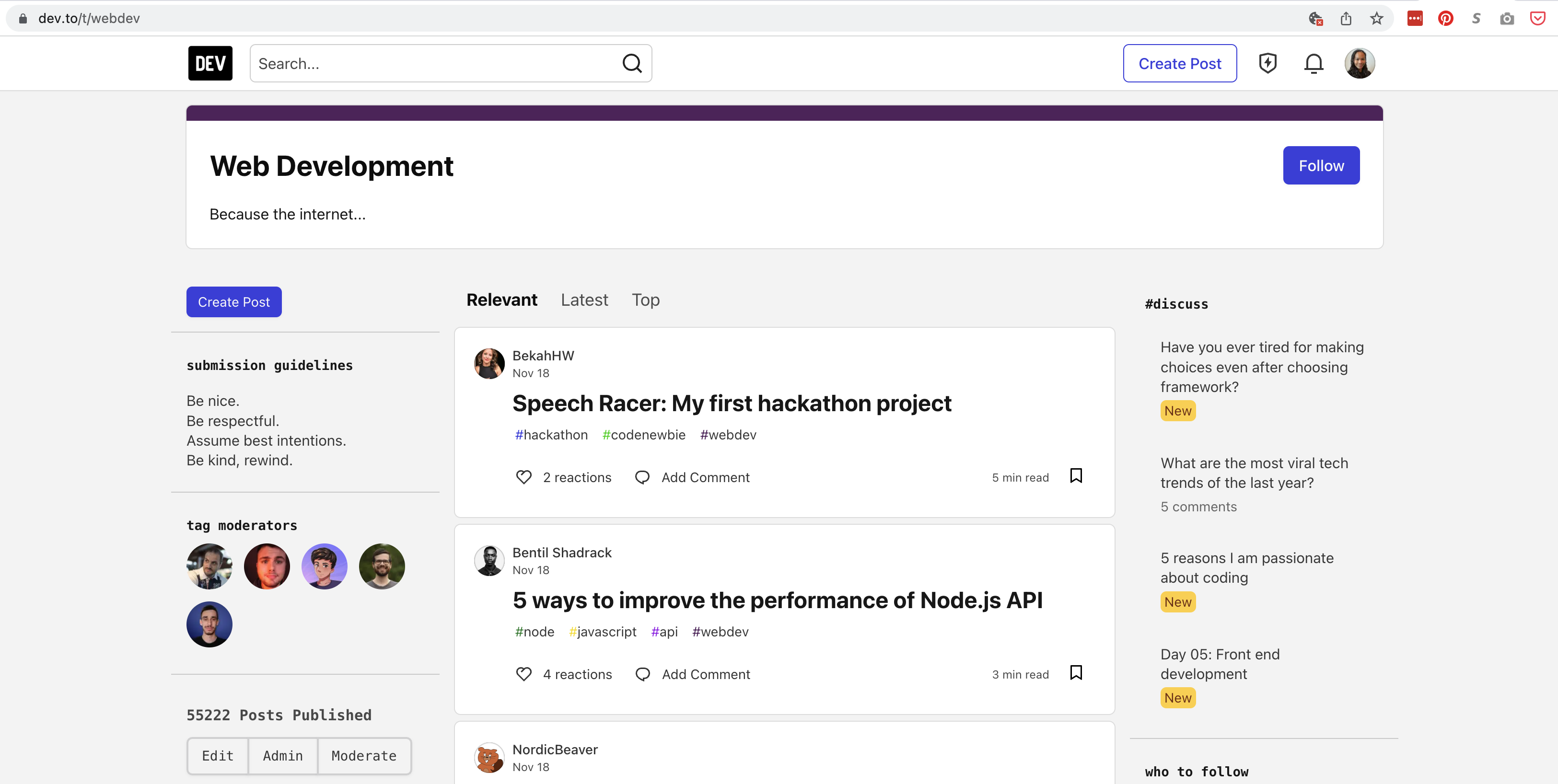 Follow Tag (replacing “direct” score) · Issue #18871 · forem/forem · GitHub