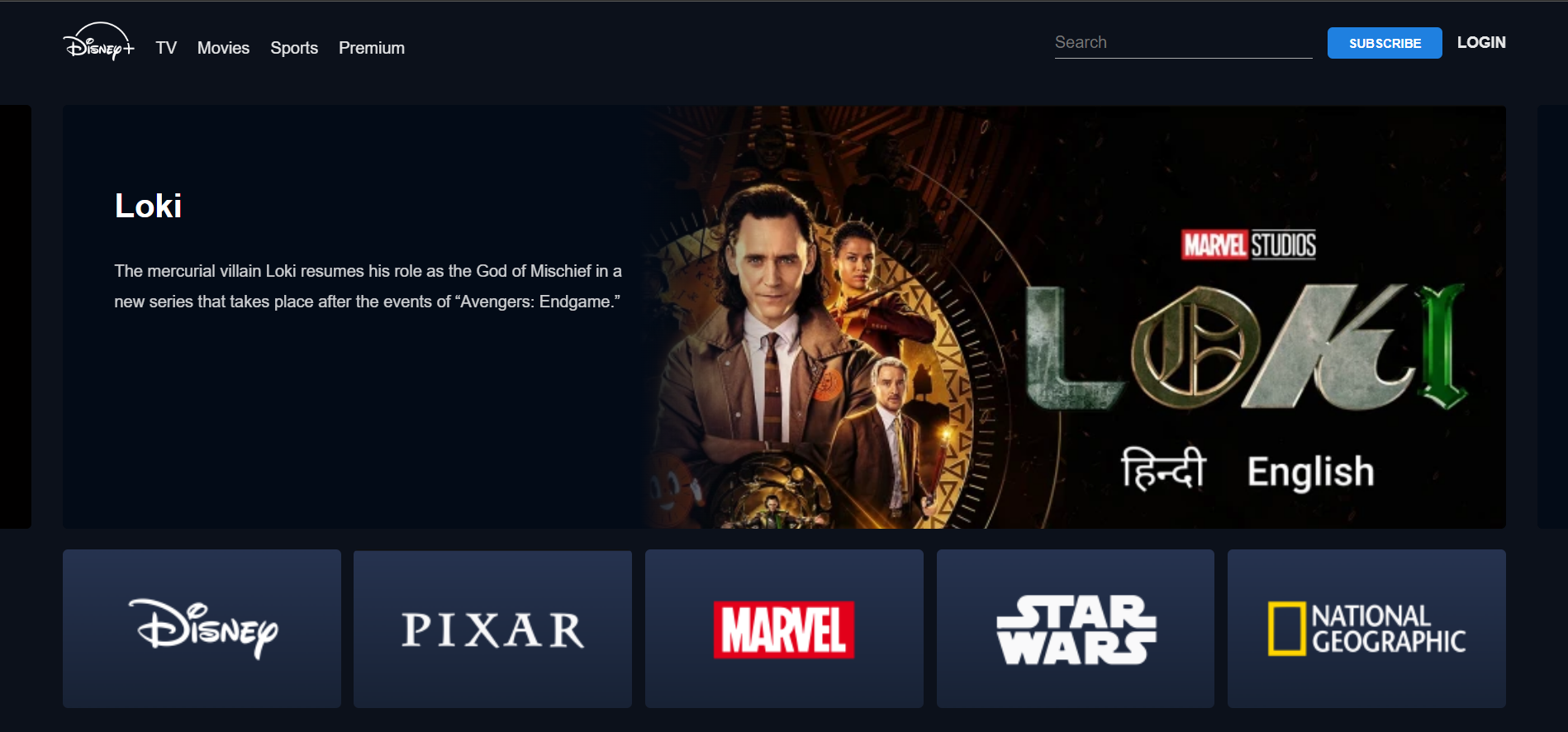 GitHub - GayathmiKariyapperuma/DisneyPlus-Hotstar-clone: This is the project assigned by the ...