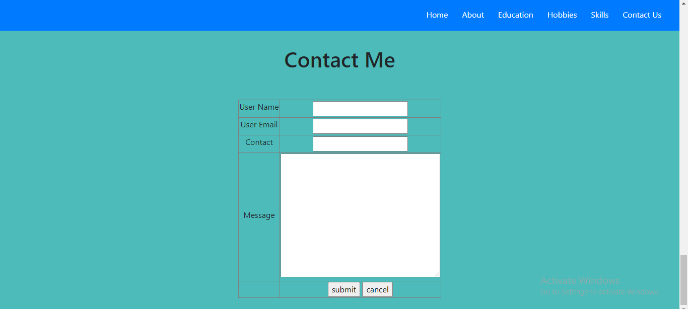 GitHub - Hinal0101/Portfolio_basic: Basic Portfolio using Javascript ...