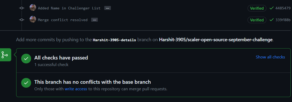 Challenge 1 - 27 : Harshit Joshi · Issue #156 · scaleracademy/scaler-open-source-september ...