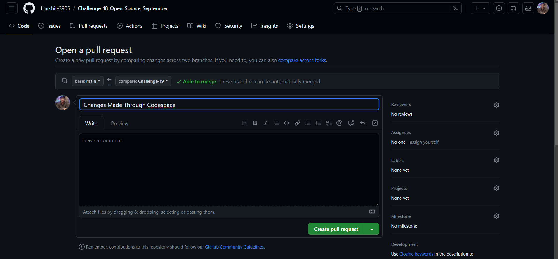 Challenge 1 - 27 : Harshit Joshi · Issue #156 · scaleracademy/scaler-open-source-september ...