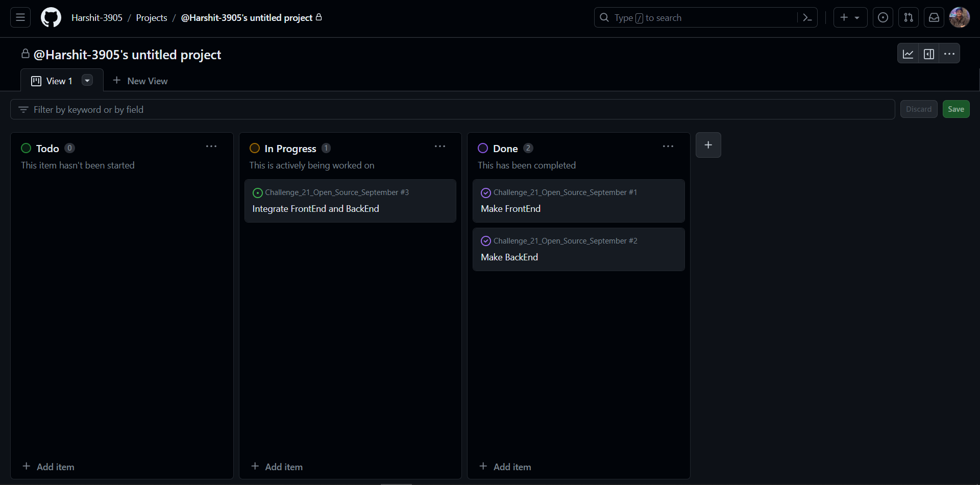 Challenge 1 - 27 : Harshit Joshi · Issue #156 · scaleracademy/scaler-open-source-september ...