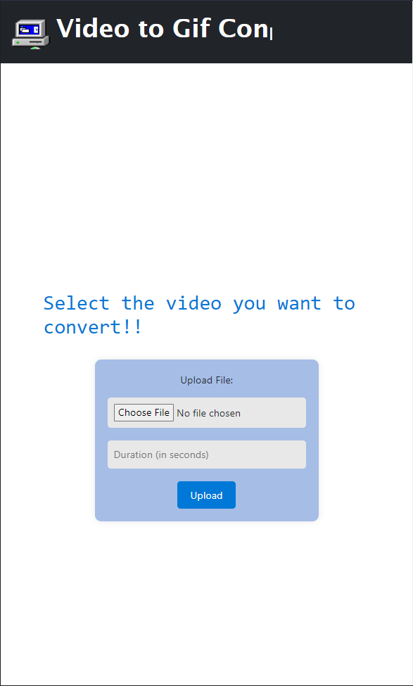 Fix Breaking Changes · Issue #4 · Zoronium/Video-to-Gif-Project · GitHub