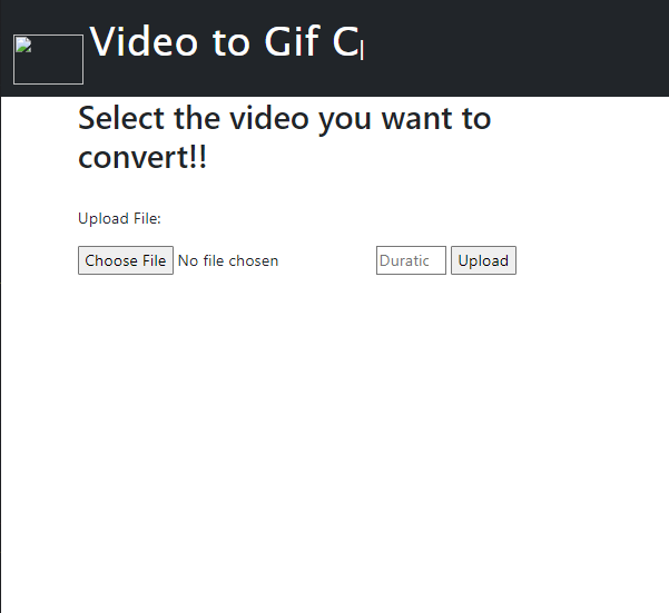 Fix Breaking Changes · Issue #4 · Zoronium/Video-to-Gif-Project · GitHub