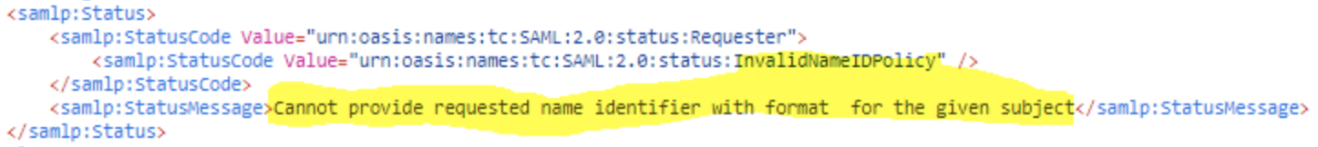 NameIDPolicy with Format="" causing issues in PingFederate · Issue #253 · crewjam/saml · GitHub