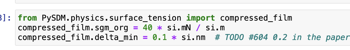 Expose Parameters To Compressed Film Models · Issue 629 · Open Atmos Pysdm · Github