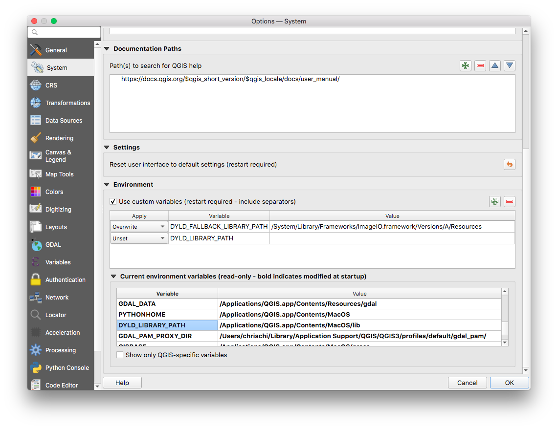 dyld: Symbol not found: __cg_jpeg_resync_to_restart · Issue #41947 · qgis/QGIS · GitHub