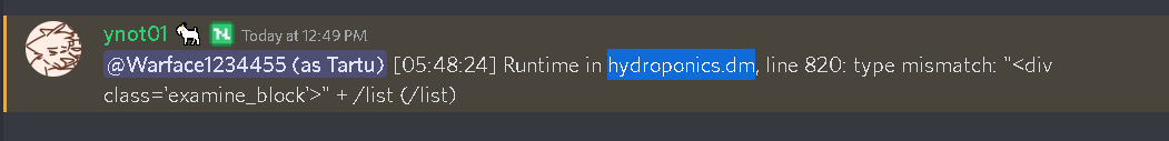 Fix runtime for hydroponics.dm by warface1234455 · Pull Request #15320 · yogstation13/Yogstation ...