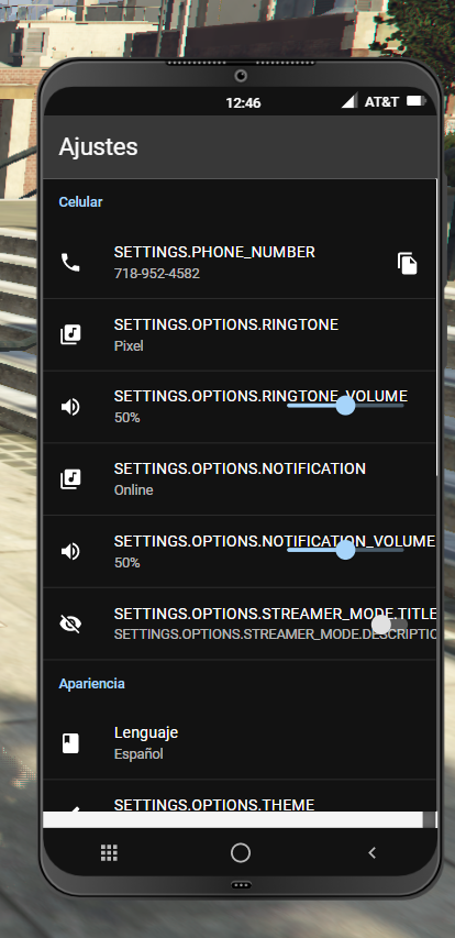 Bug: Spanish translation. · Issue #460 · project-error/npwd · GitHub