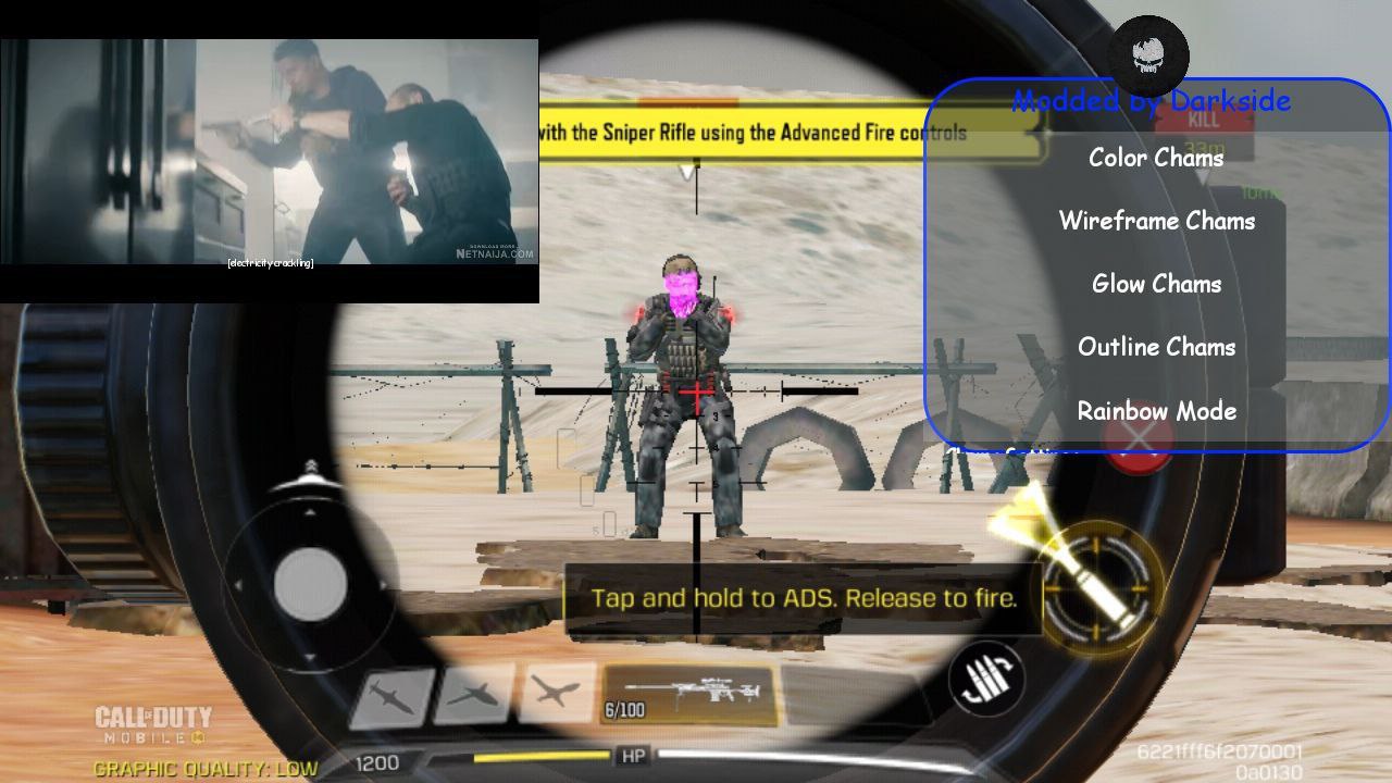 GitHub - DarksideH/Android-Chams-Mod-Menu-main: Android-Chams-Mod-Menu
