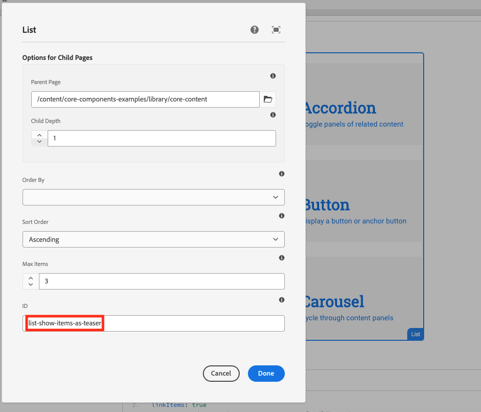 List Teaser Delegation Pattern In List Generates Duplicate Html Ids · Issue 2506 · Adobeaem