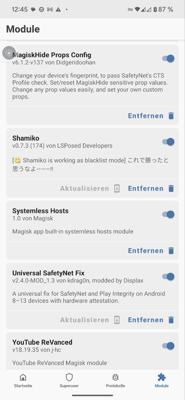 [MODULE] [MOD] Universal SafetyNet Fix | Page 18 | XDA Forums