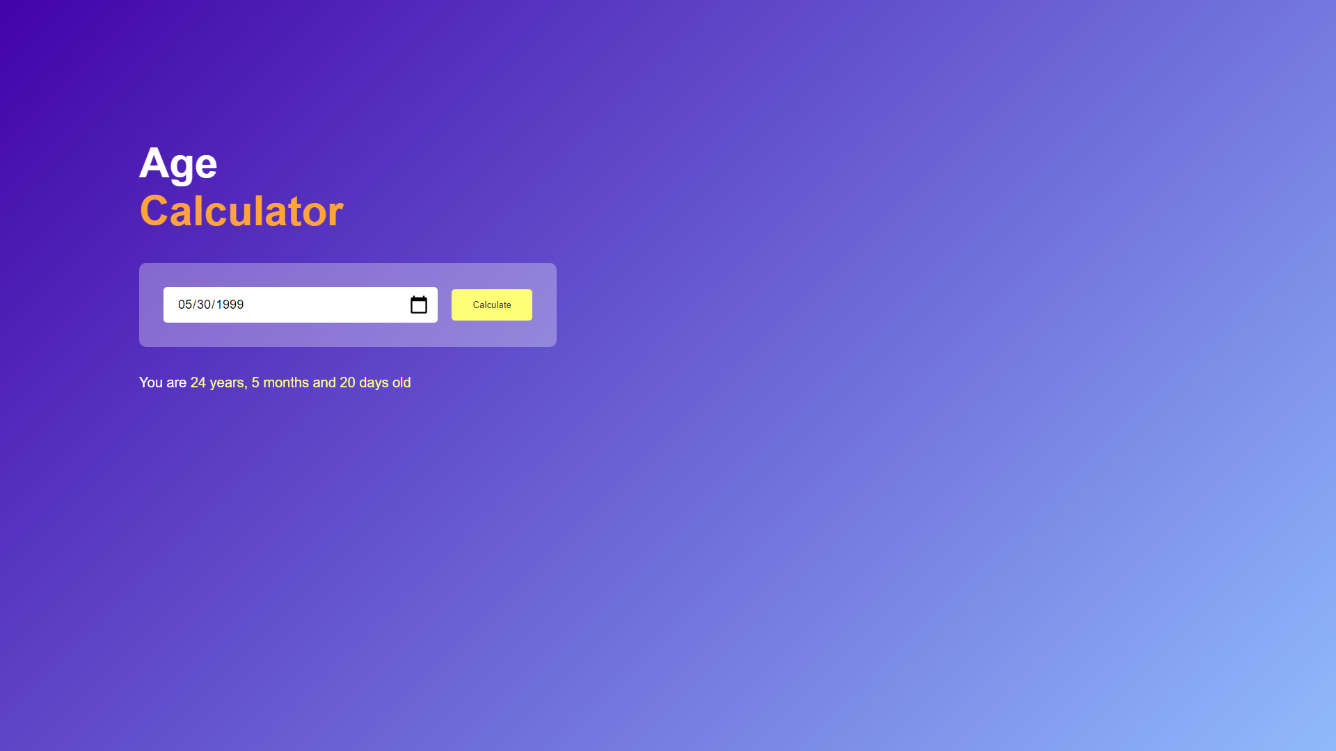 GitHub - sajil86/AgeCalculator